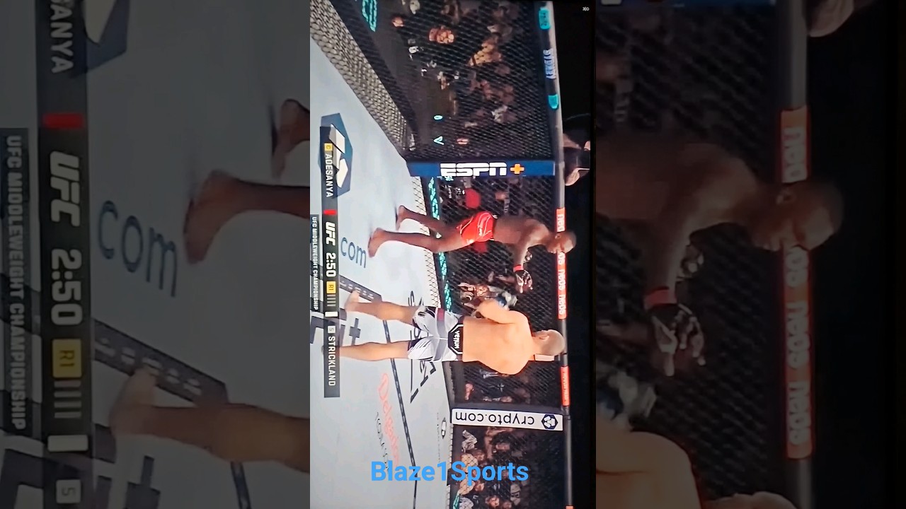 UFC BREAKING NEWS: Sean Strickland Beats Izzy Adesanya to become New ...