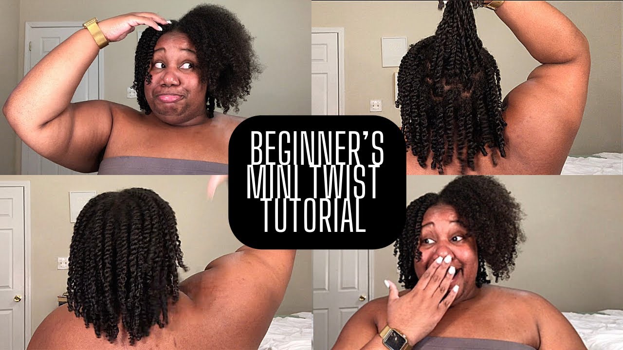 DETAILED MINI TWIST TUTORIAL FOR BEGINNERS | EASY NATURAL PROTECTIVE ...