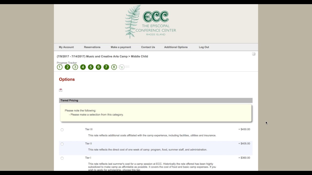 ECC, How to Register for Camp - YouTube