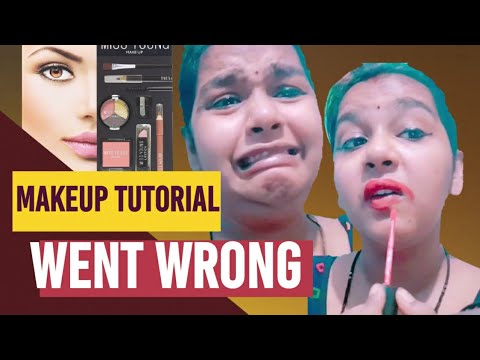 Makeup Tutorial Fail | Makeup Tutorial Went Wrong | Makeup Fail - YouTube