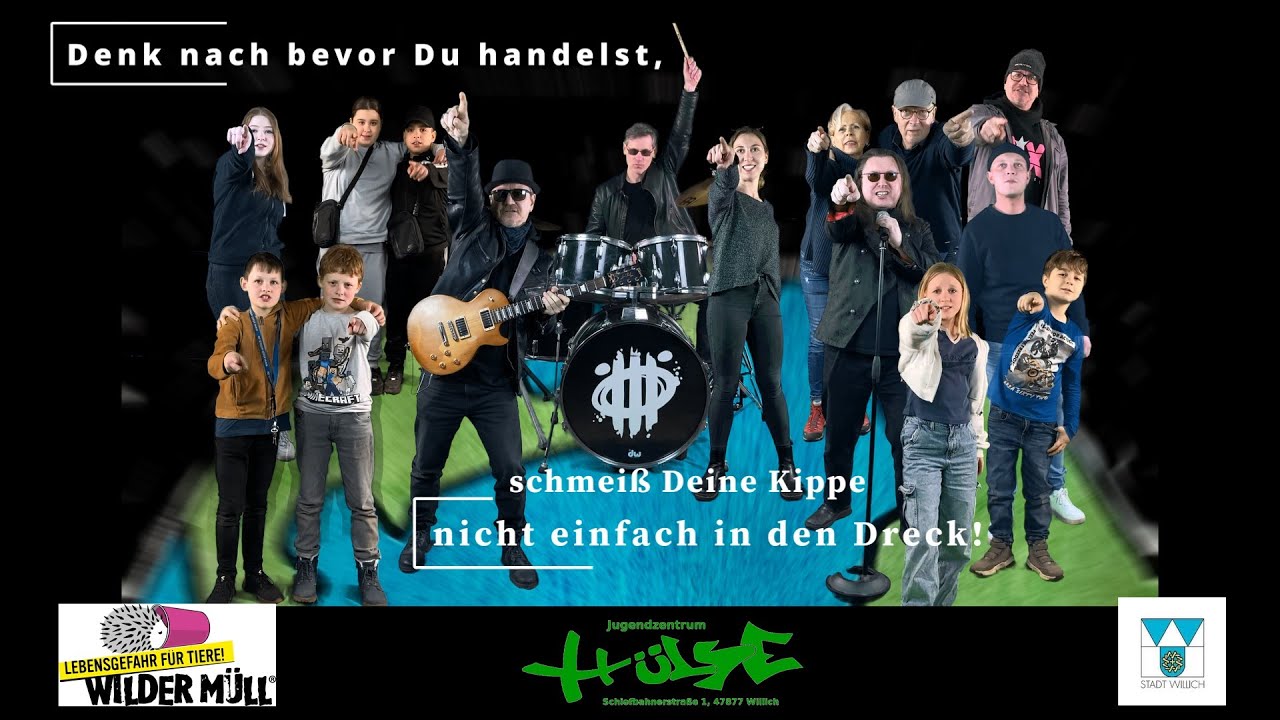 Denk nach bevor Du handelst, schmeiß Deine Kippe nicht einfach in den ...