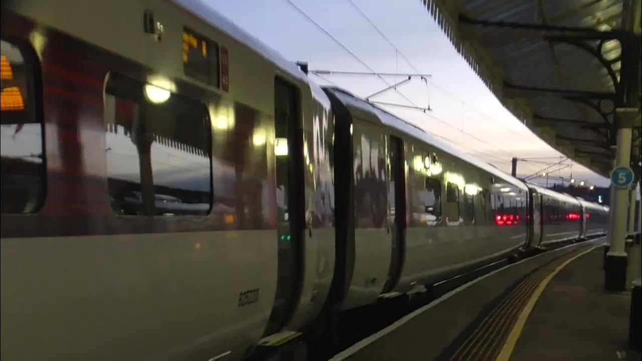 LNER Azuma Class 801 Departure York for London King's Cross - YouTube