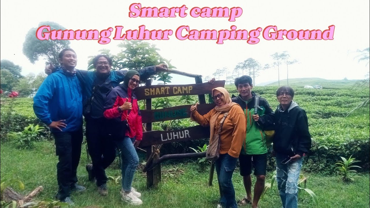Smart camp Gunung Luhur||View juara|| Trek Uji nyali - YouTube