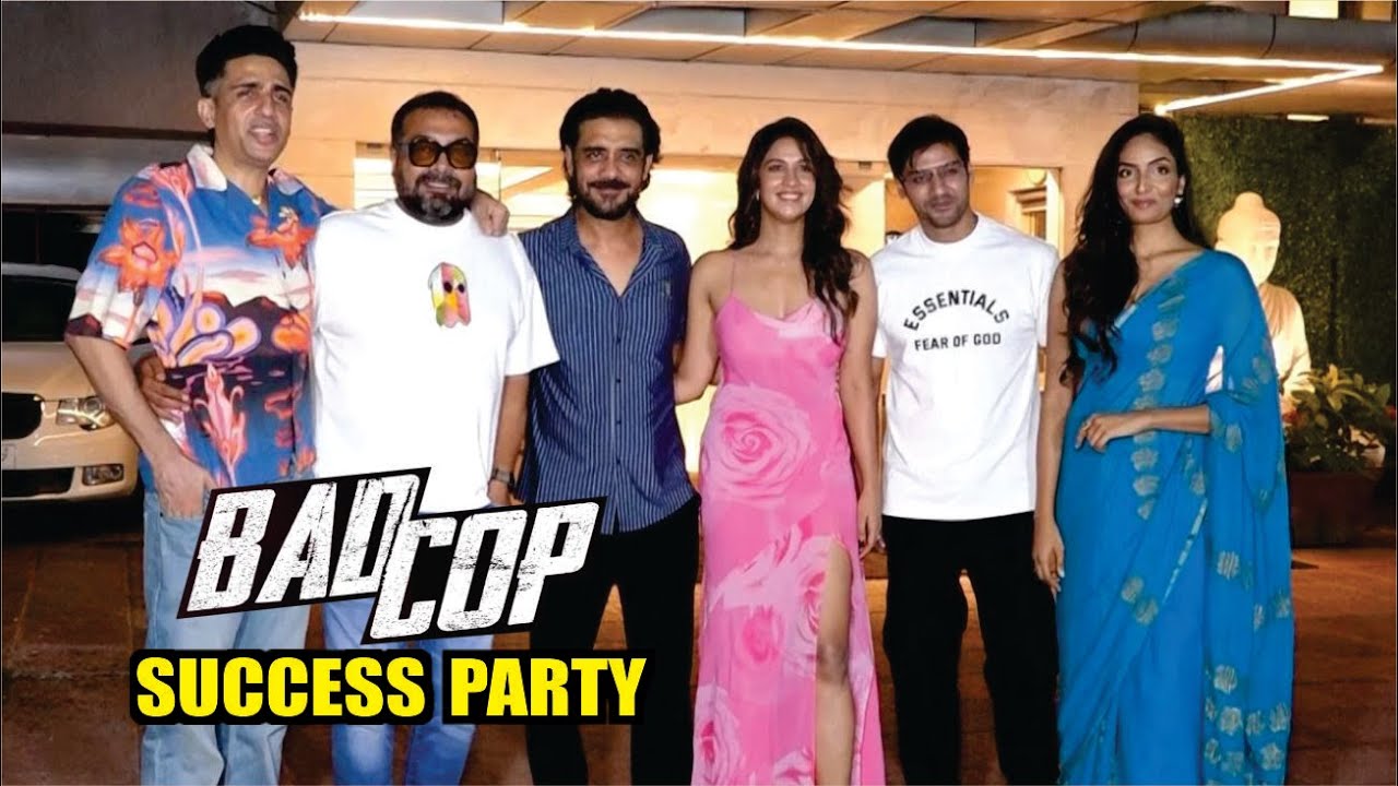 'Bad Cop' Success Party | Aditya, Anurag Kashyap,Gulshan Devaiah ...