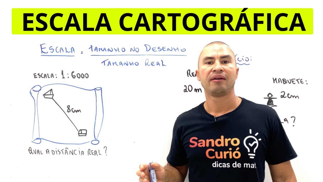 ESCALA CARTOGRÁFICA | RAZÃO e PROPORÇÃO ENEM - YouTube
