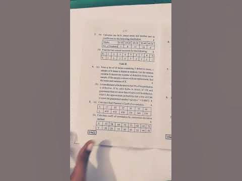 COMPUTER ORIENTED STATISTICAL METHODS (BCA-245) - YouTube