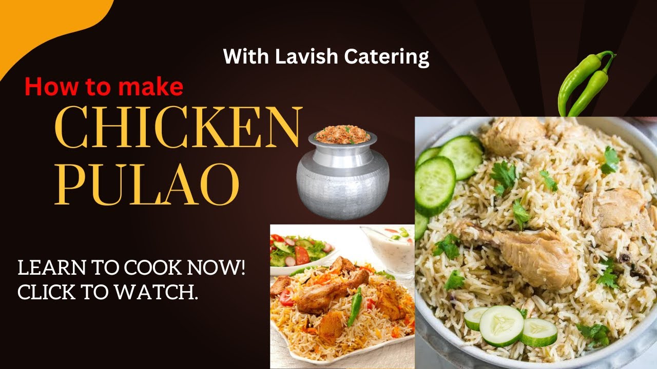 How to make chicken palao at home || ghar mein chicken palao kaisy ...