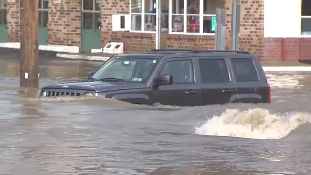 100 Year Flood Severe Storms Trigger Historic Flash Flooding Across