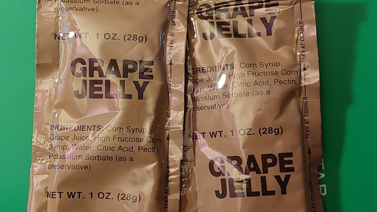 MRE FEMA Vegetable Lasagna - YouTube