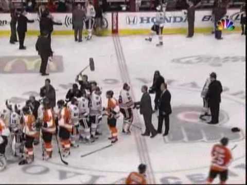 The Chicago Blackhawks Win the Stanley Cup 2010 Pt.1 [NBC] - YouTube