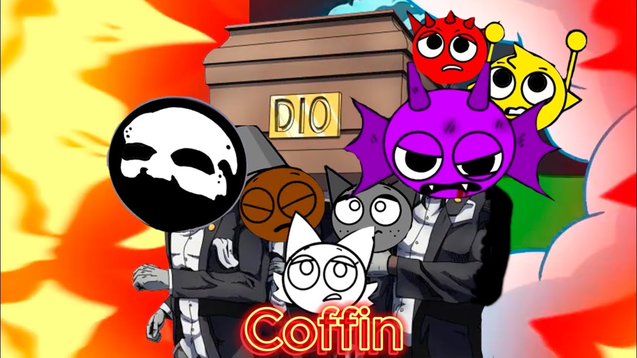 Incredibox Sprunki - R.I.P Durple. Sad Story Incredibox Sprunki Coffins ...