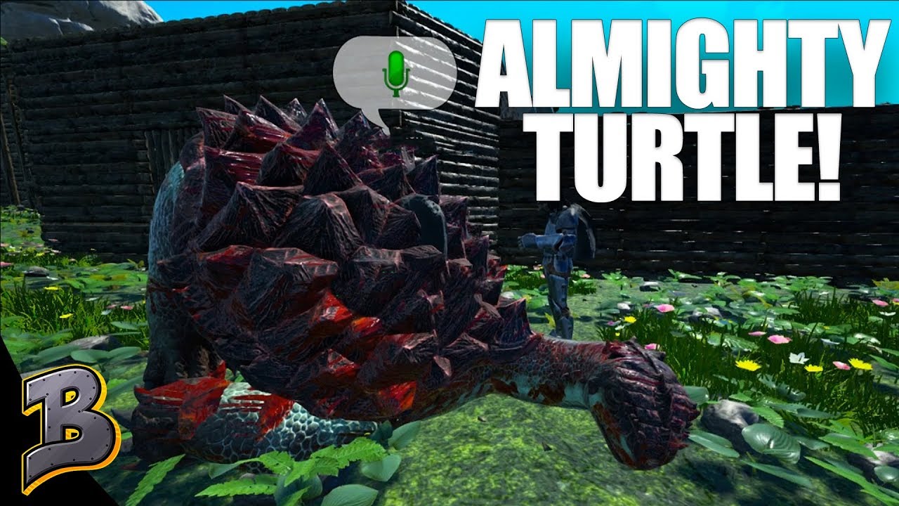 Almighty Talking Turtle! Ark Survival Evolved -Iso: Crystal Isles ...