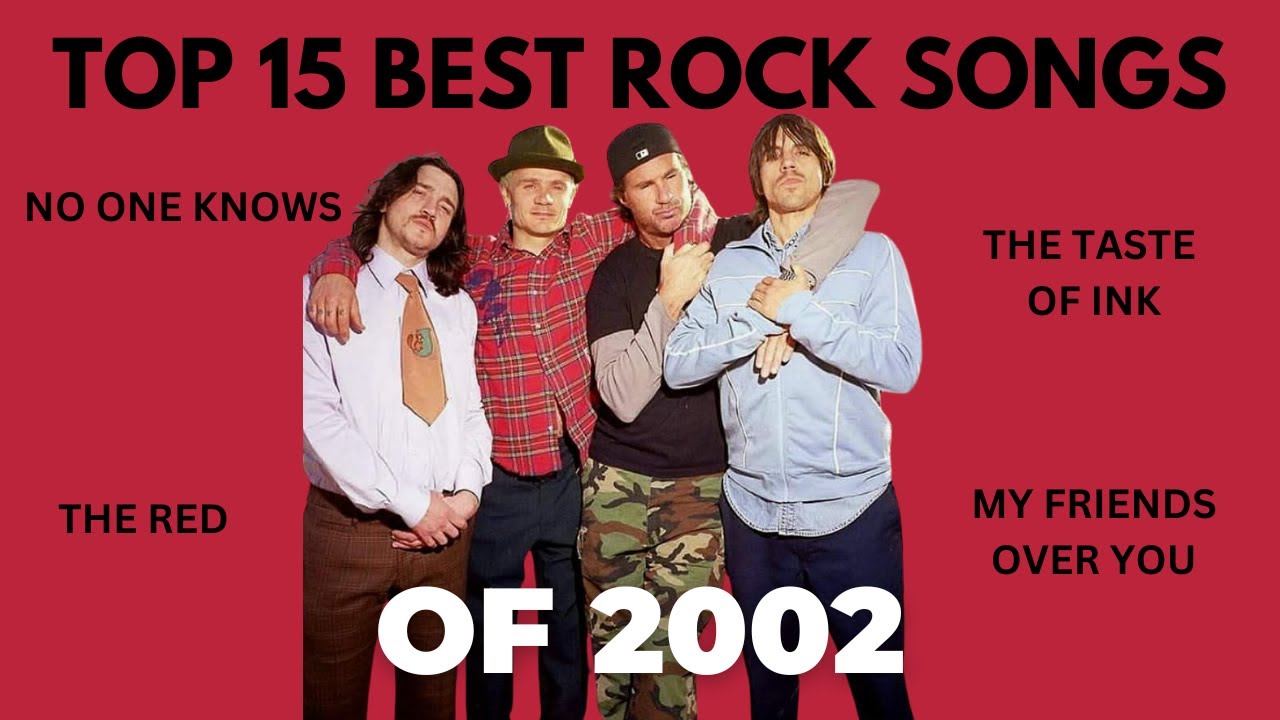 Top 15 BEST Rock Songs of 2002 - YouTube
