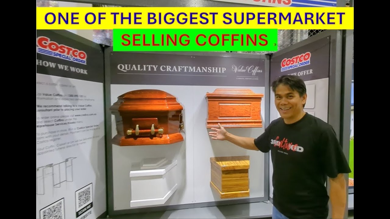 Supermarket Selling Coffins - YouTube