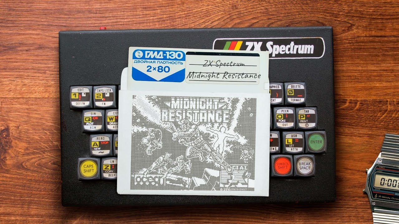 Midnight Resistance | ZX Spectrum - YouTube