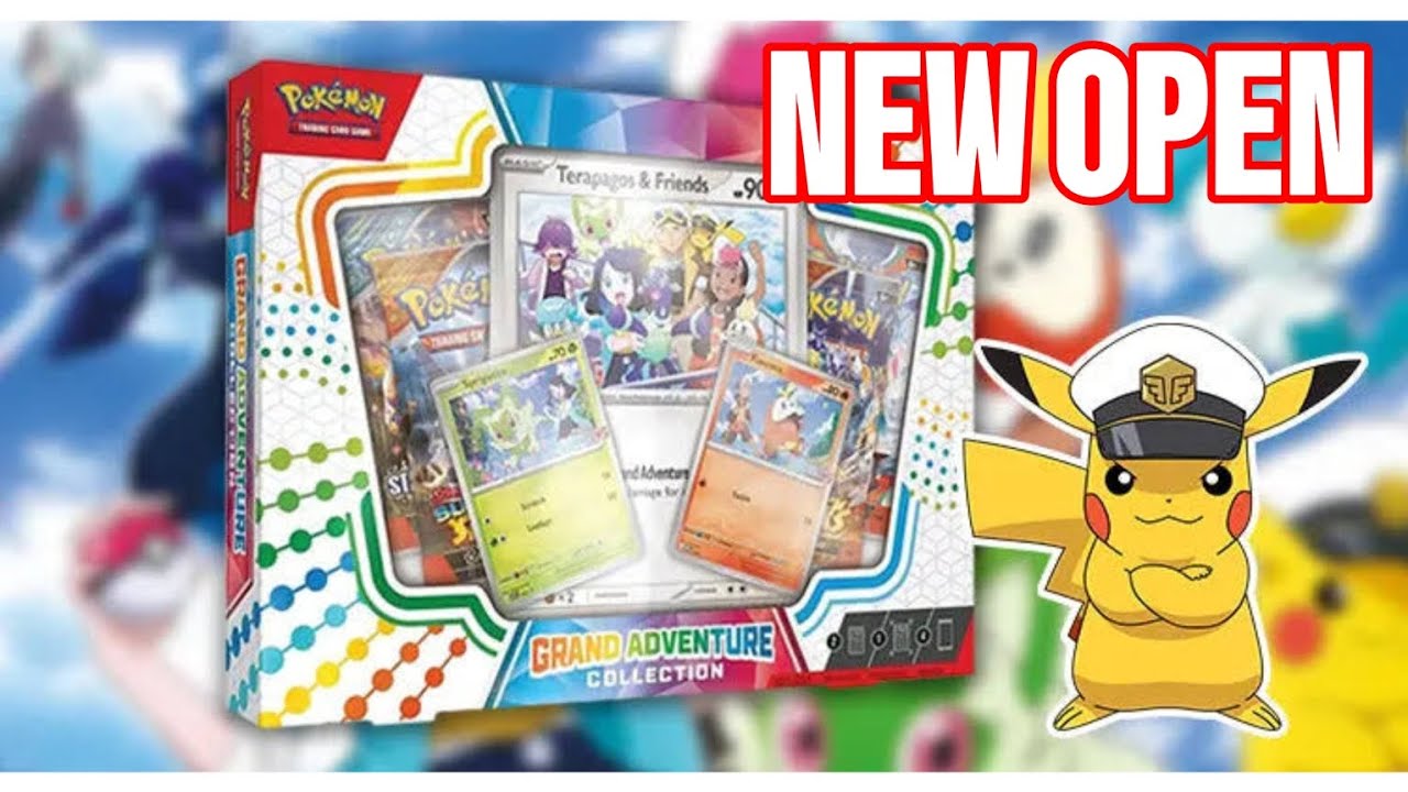 Apertura GRAND ADVENTURE COLLECTION | pokemon tcg - YouTube