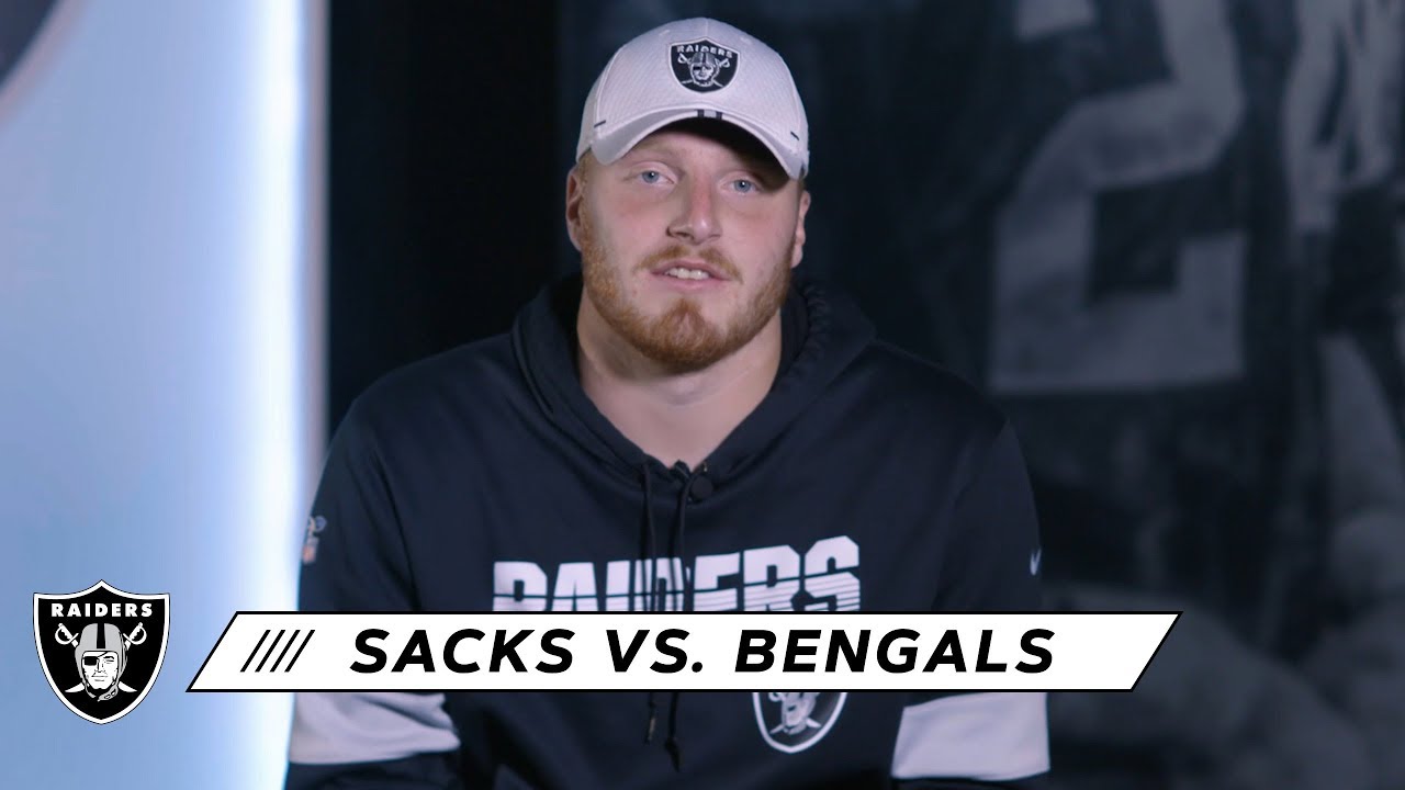 Maxx Crosby Breaks Down His 4 Sacks & Celebrations vs. Bengals ...