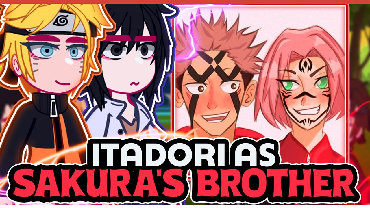 ||Naruto and his friends reacting to YUJI ITADORI AS SAKURA HARUNO'S ...