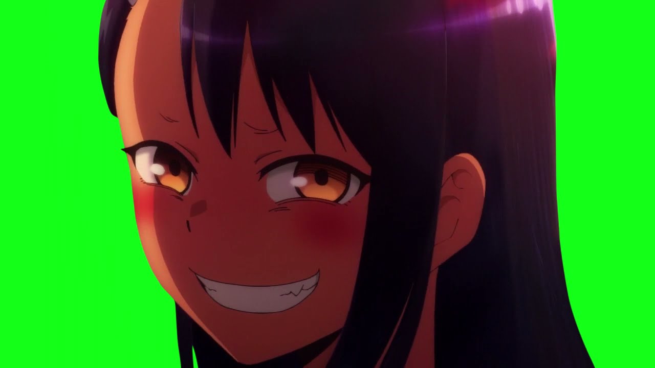 Nagatoro San Nagatoro Anime Green Screen Girl🔥 Youtube