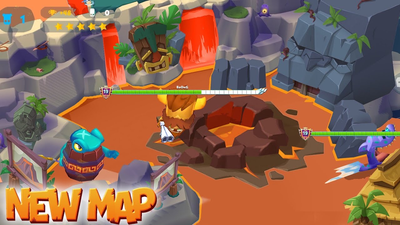 Play on the "NEW MAP" meeting the hacker | zooba - YouTube