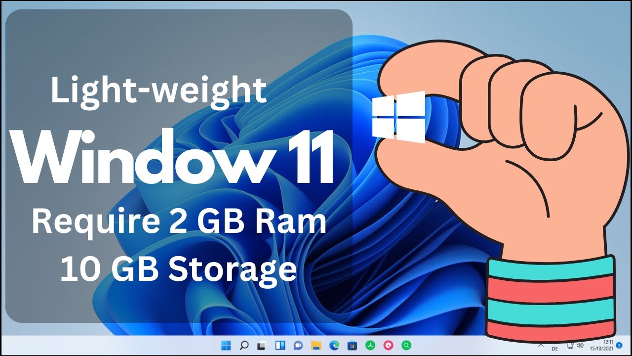 (Tiny 11) Light weight Windows 11- Install in 2 GB RAM PC and Laptop No ...
