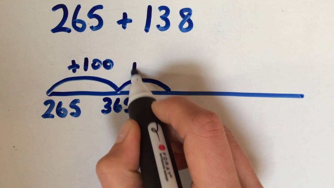 Addition Strategies Empty Number Line YouTube Addition Strategies Empty Number Line YouTube