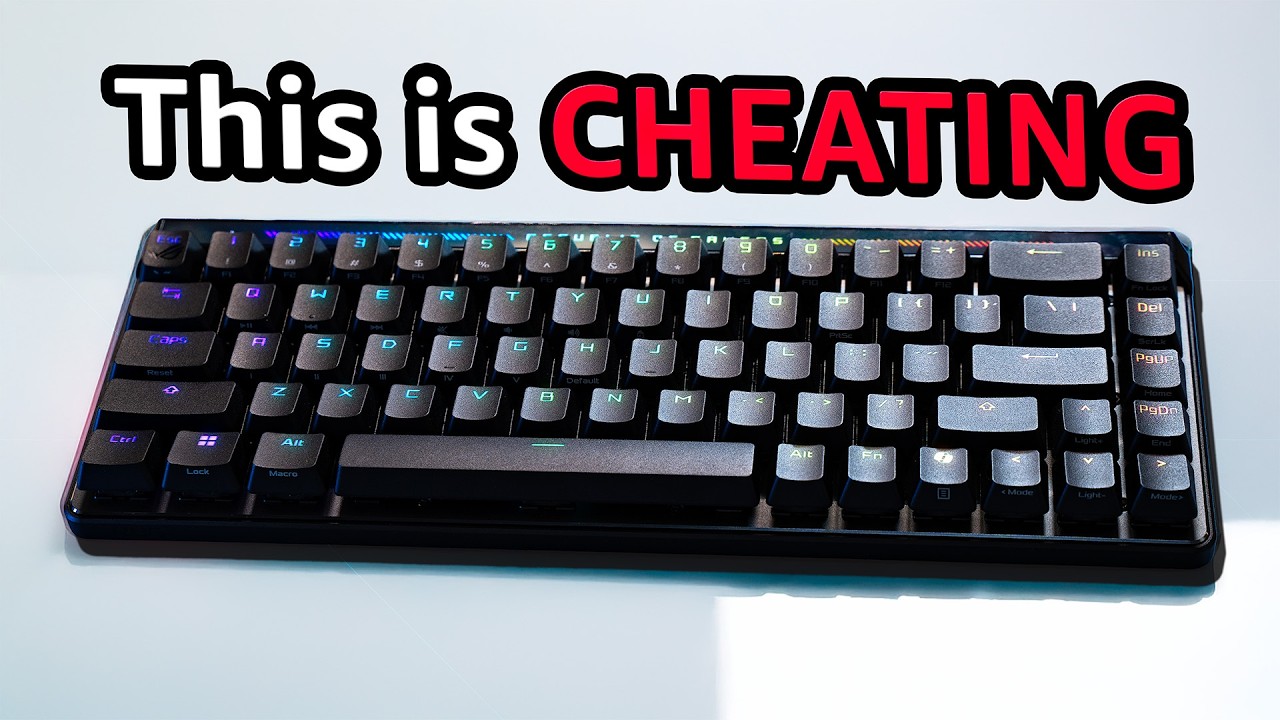 ASUS Made Their Own Wooting Keyboard... - YouTube