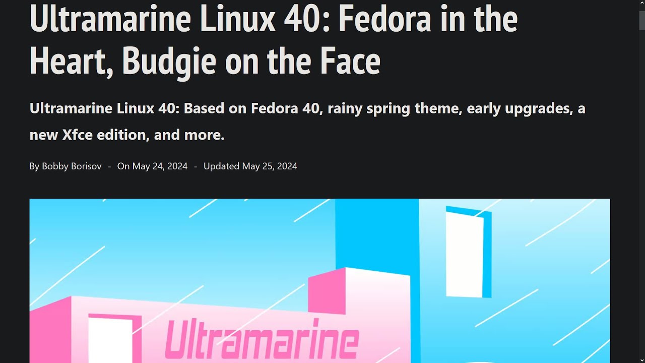 What's New in Ultramarine Linux 40 - YouTube