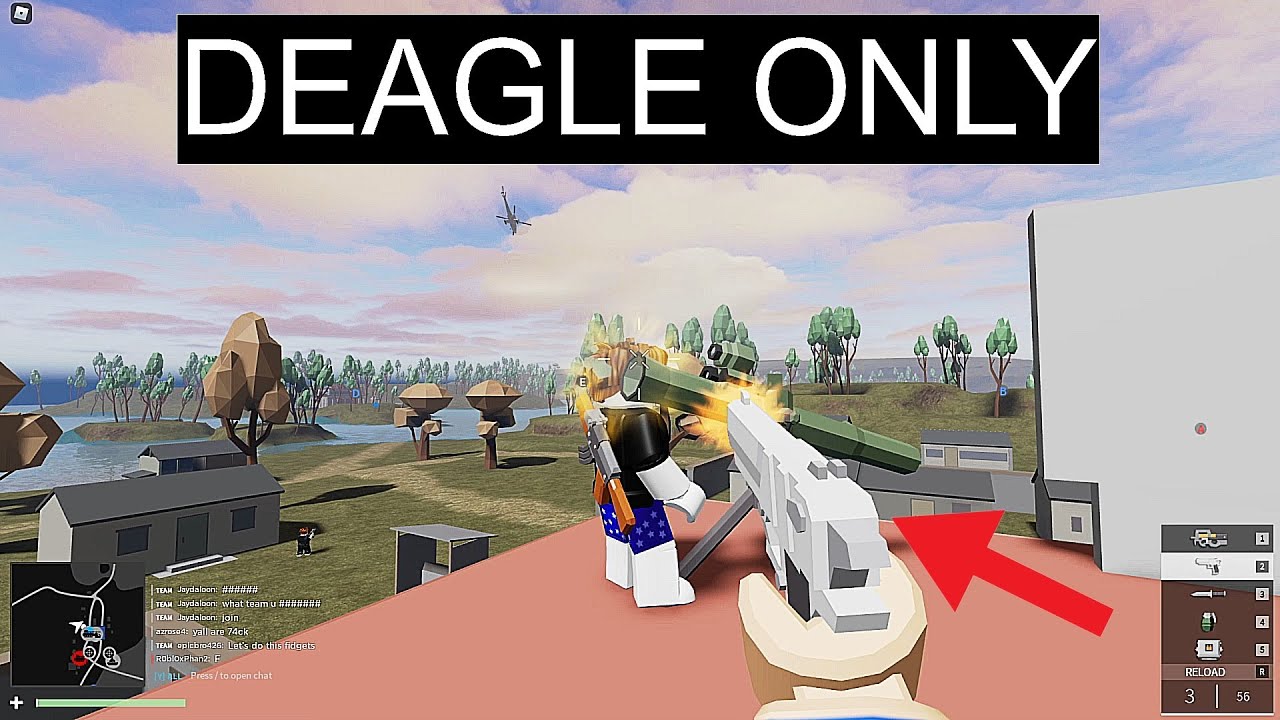 Roblox Polybattle Deagle Compilation - YouTube