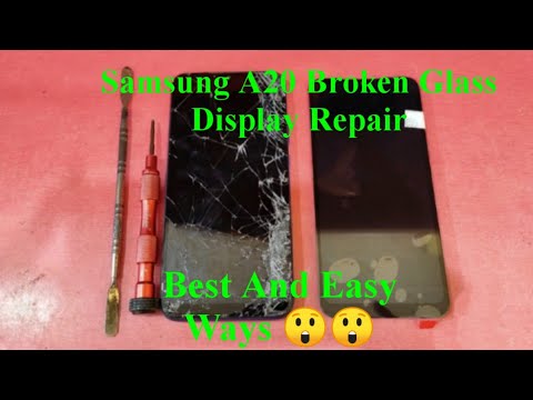Samsung A20 Display Combo Replacement || Samsung A20 Screen Lcd Change ...