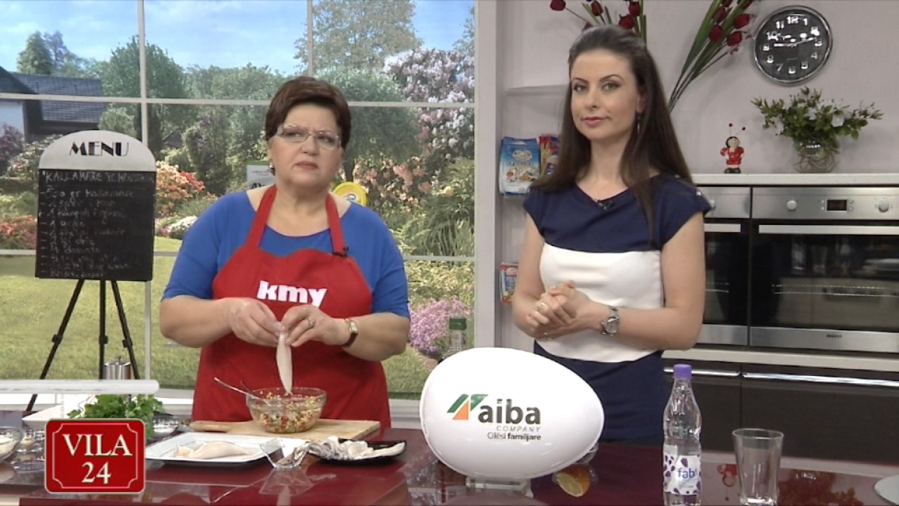 KALLAMARE TE MBUSHUR ME PERIME / MAKARONA TAGLIATELLE ME ARRA DHE ...