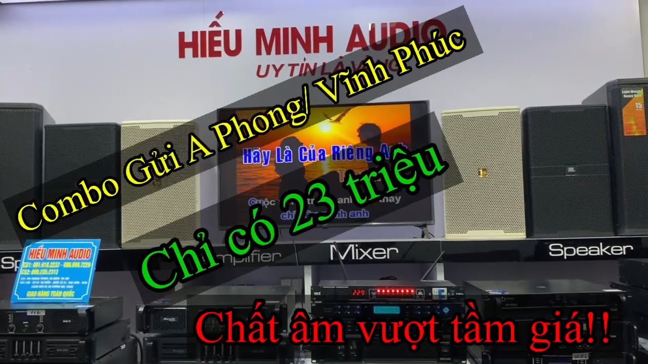 Gửi A Phong/ Vĩnh Phúc bộ hát cực hay, bày đẹp - loa TB TK8012 trelp neo.LH: 0964227663 - YouTube