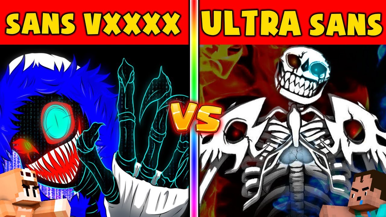 NOOB THỬ THÁCH TRIỆU HỒI ULTRA SANS QUYẾT CHIẾN VỚI SANS VXXXX TRONG ...