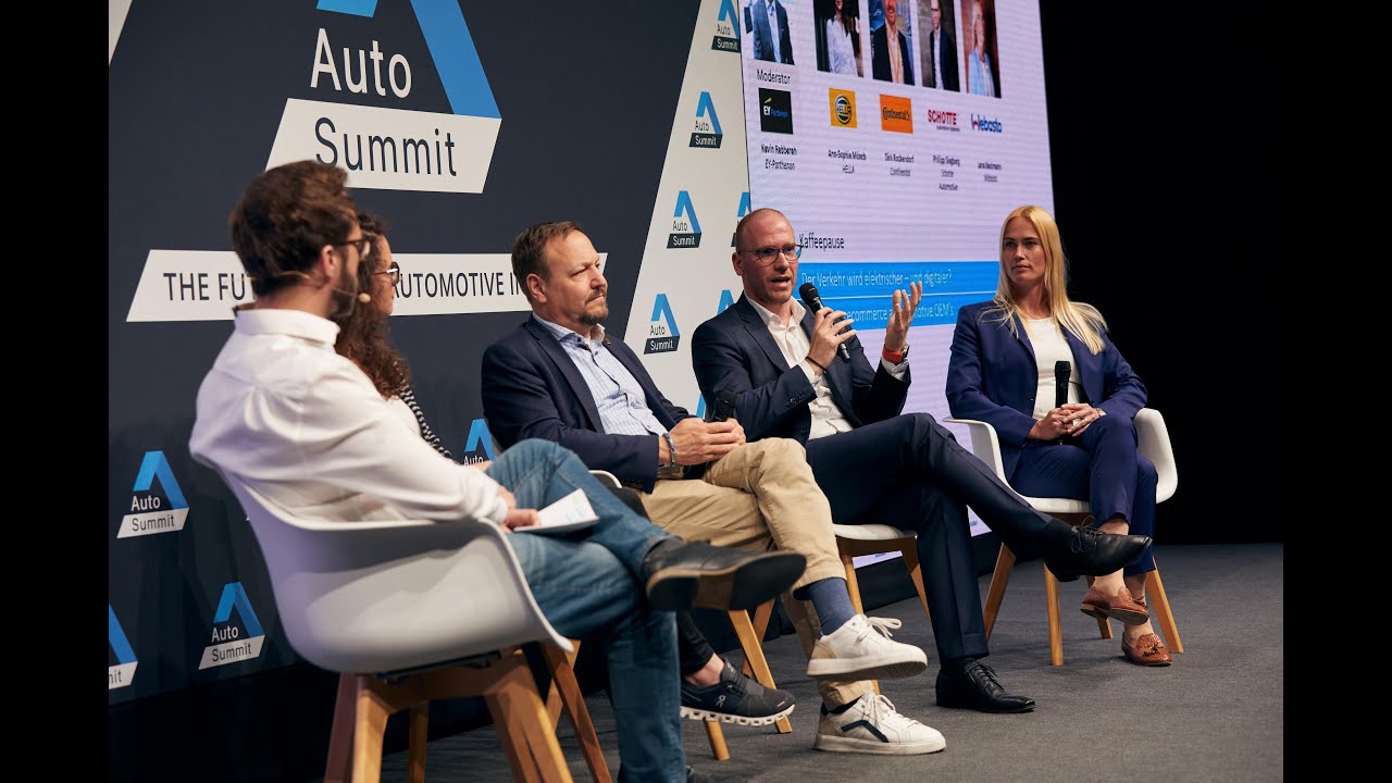 Diskussion der Zulieferer - Auto Summit 2023 - YouTube