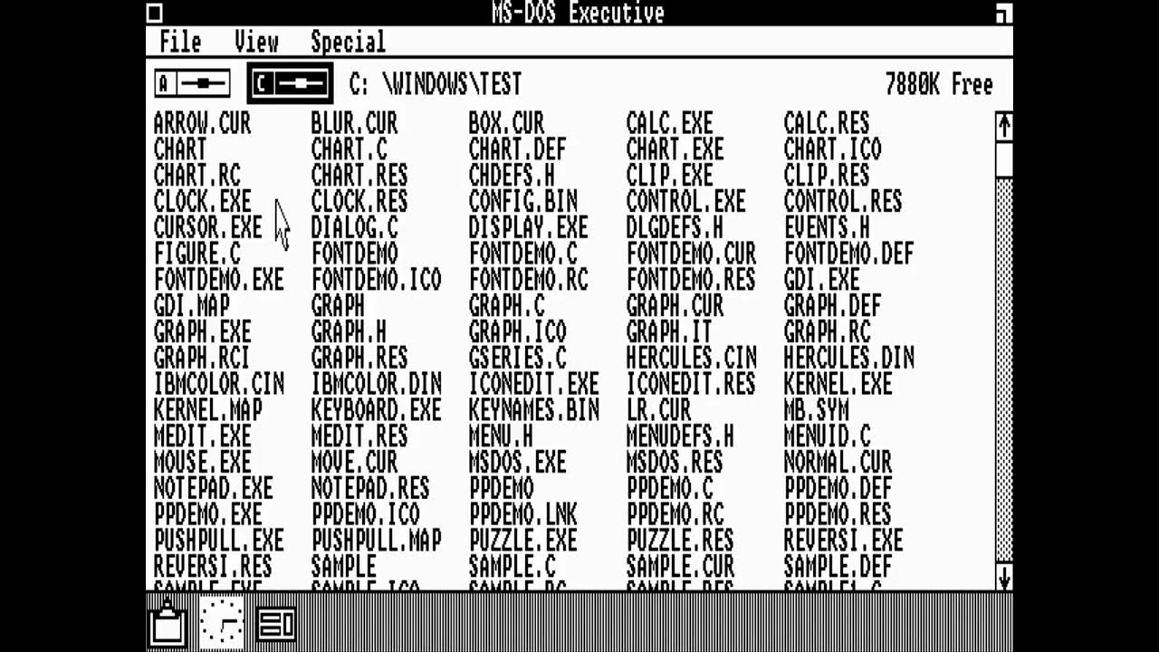 Installing Windows 1.0 DR5 - YouTube