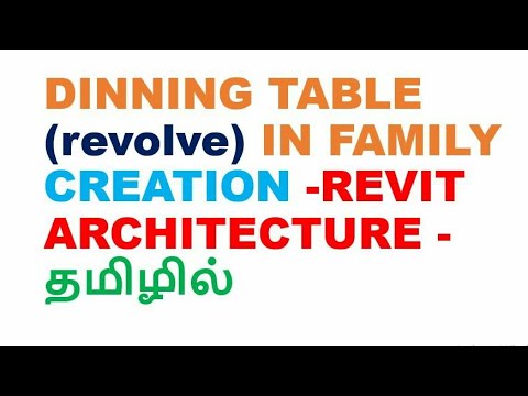 revit architecture - family creation using revolve option - YouTube