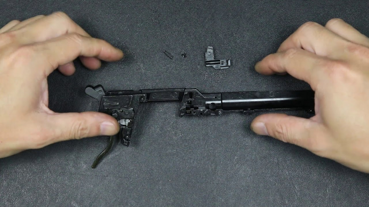 Tokyo Marui HK45 assembly and disassembly part 4 of 5 Frame Assembly ...
