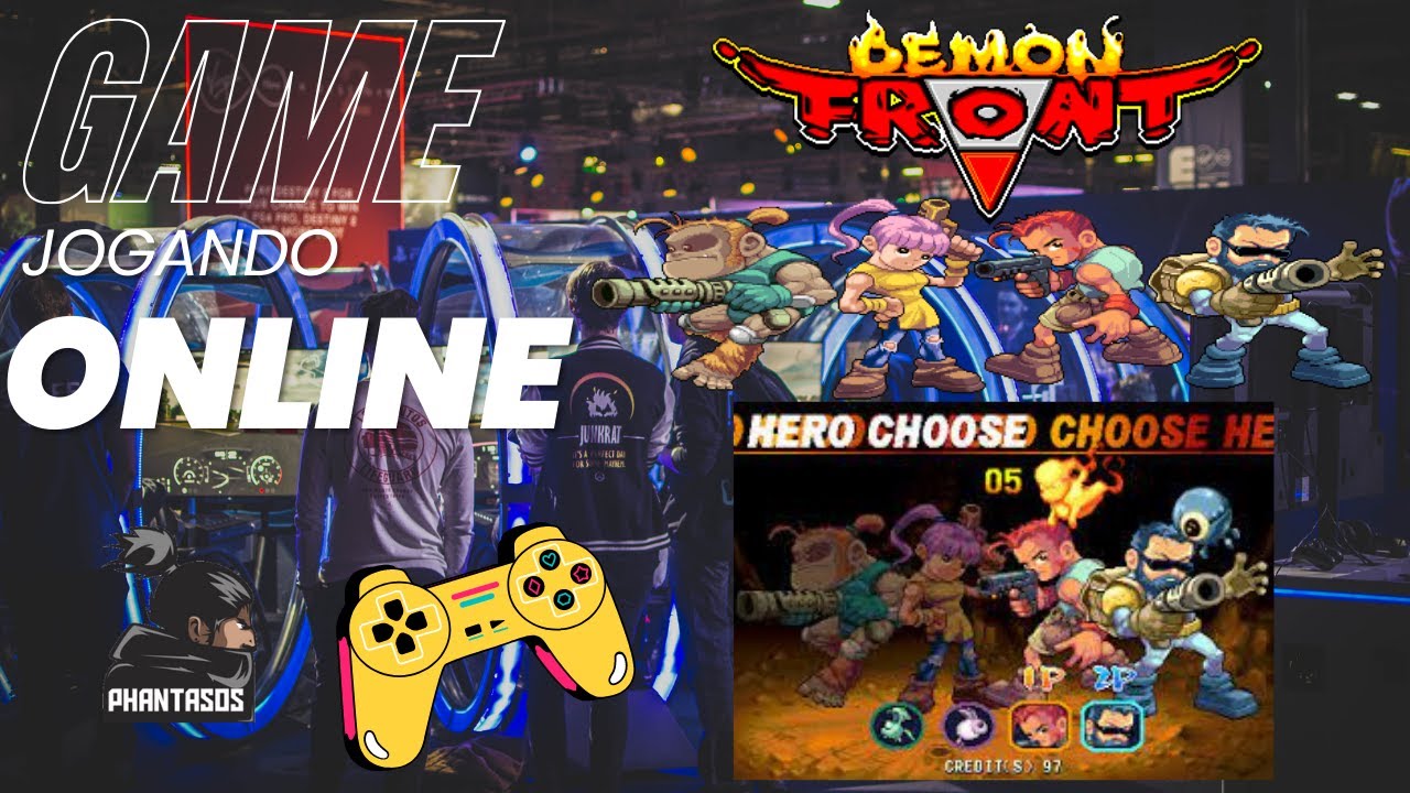 Demon Front - ARCADE IGS (International Games System) - YouTube