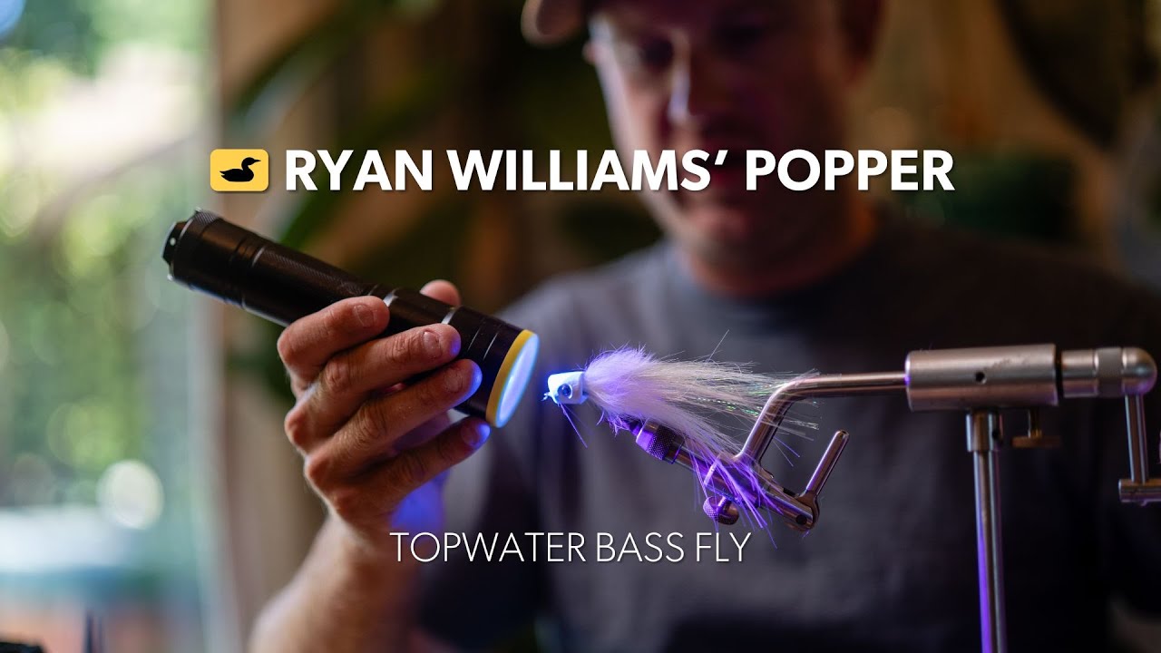 Fly Tying Tutorial: Ryan Williams' Popper - YouTube