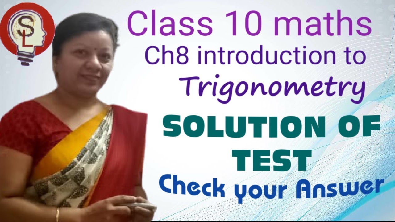 Class 10th maths ch8 Introduction to Trigonometry: MARKING SCHEME WITH EXPLANATION - YouTube