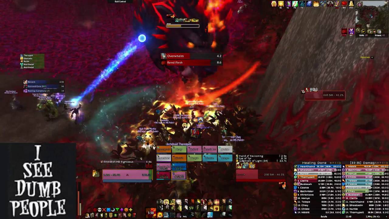 Ursoc Heroic - Emerald Nightmare Protection paladin POV - YouTube