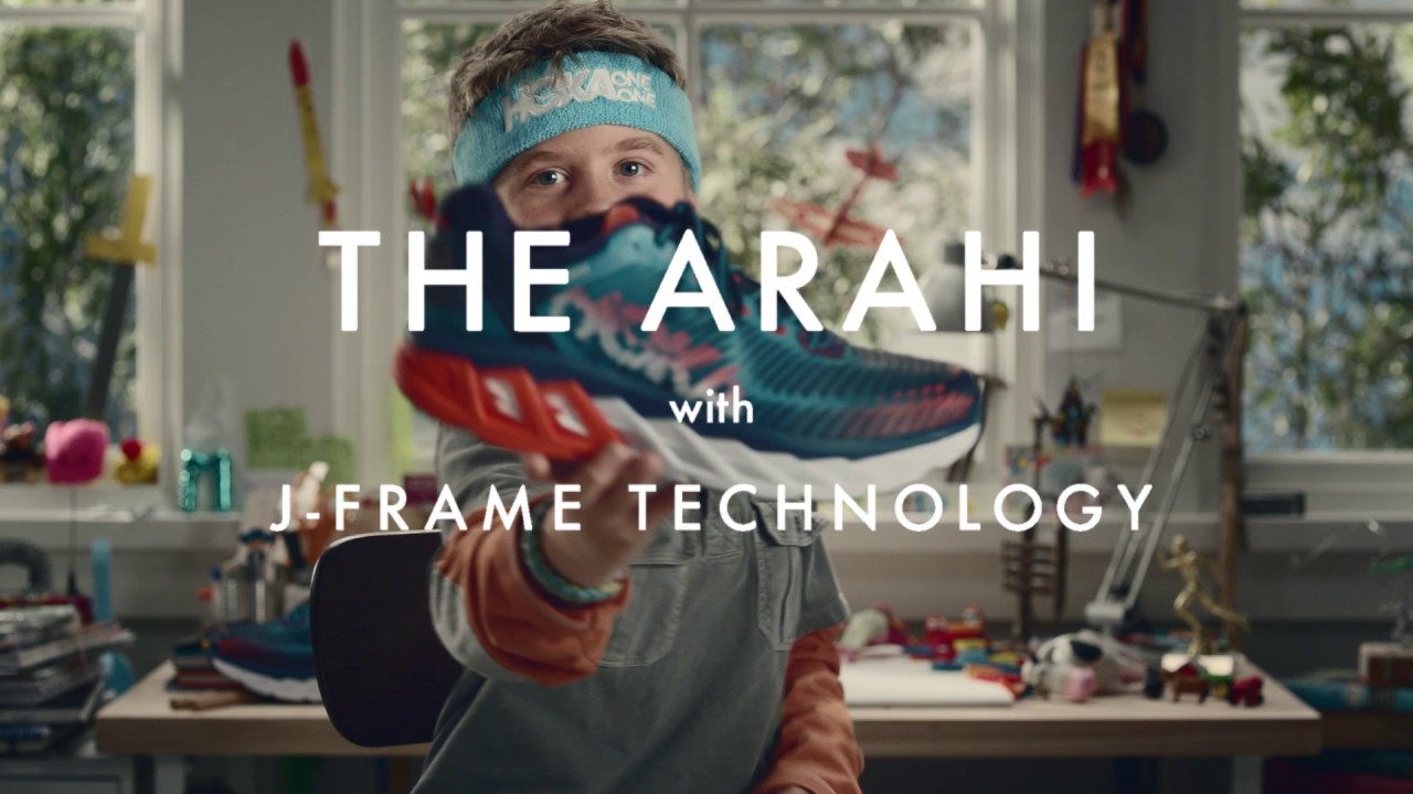 HOKA ONE ONE Simply Stable- J-Frame Technology - YouTube