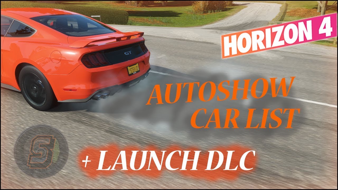 Forza Horizon 4 Auto Show Car List With Pictures - James Bond Car Pack ...