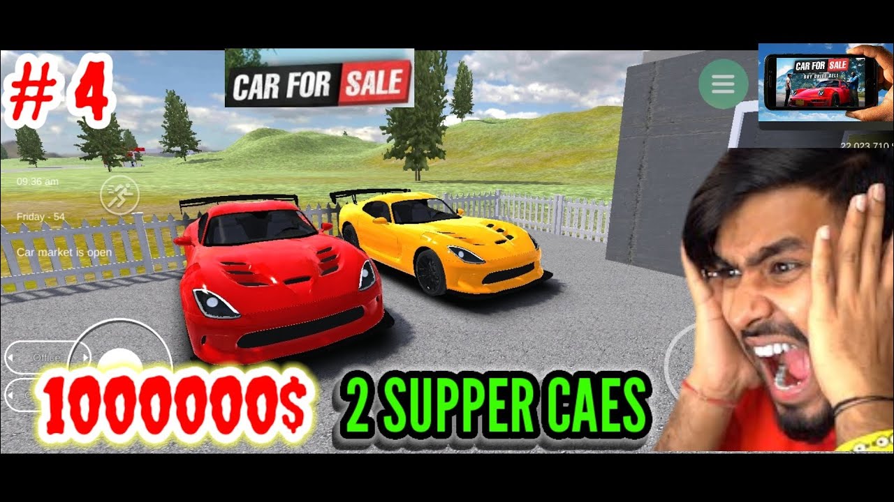 CAR FOR SALE GAME TO SUPRA CARS TECHNO GAMEZ - YouTube