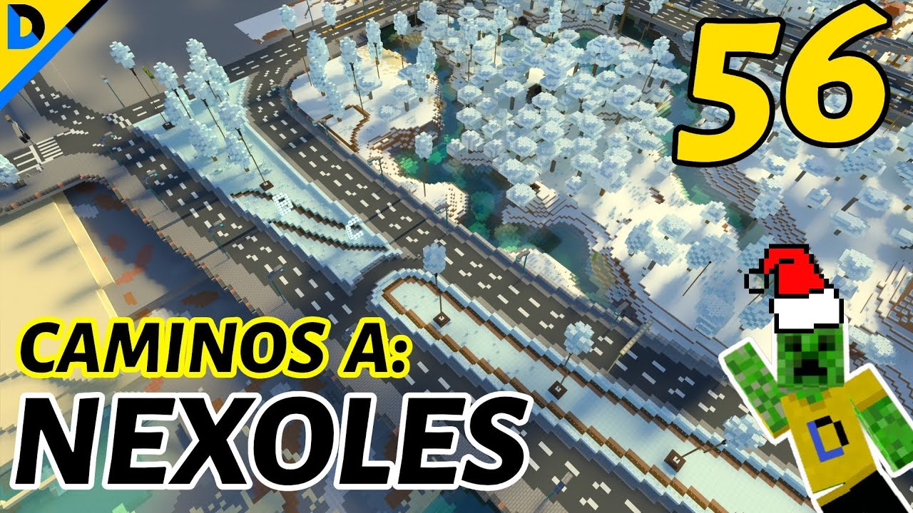 🏗️CONSTRUYENDO una CIUDAD en MINECRAFT #56 Carreteras a NEXOLES ...