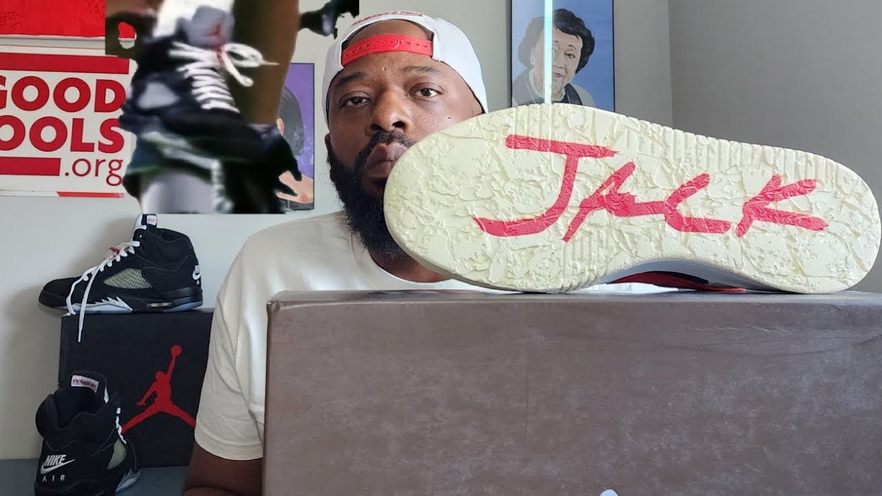SHOUT OUT TO THE HOMIE FOR LETTING ME REVIEW TRAVIS SCOTT x JORDAN ...