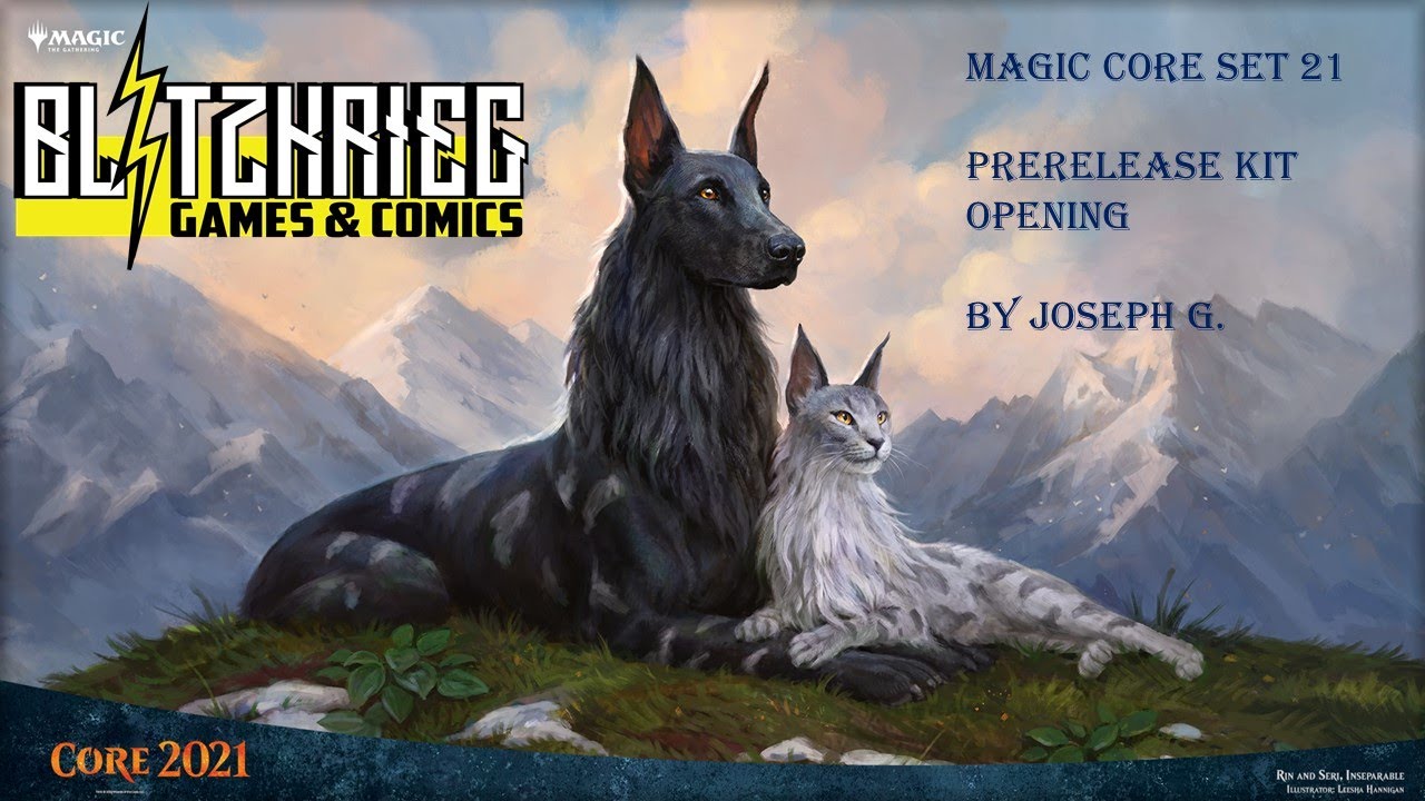 Magic Core Set 21 PreRelease Kit Openings by Joseph G. - YouTube