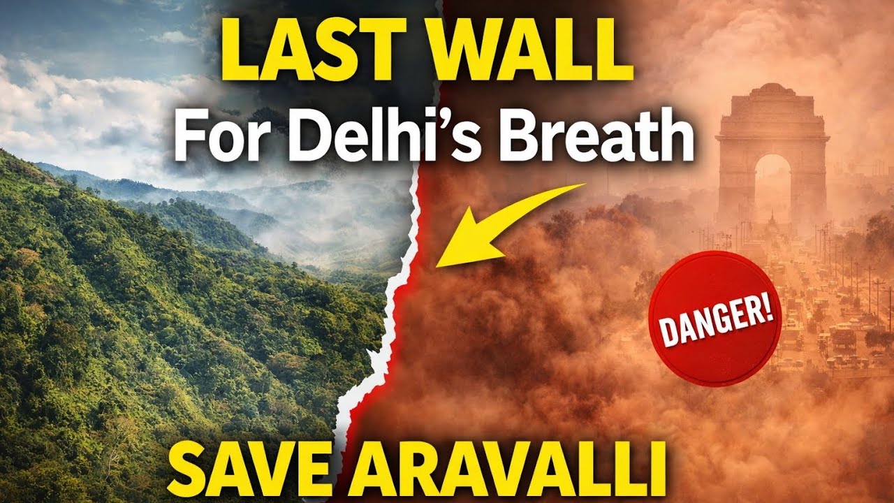 How the Aravalli Range Quietly Protects Delhi. - YouTube