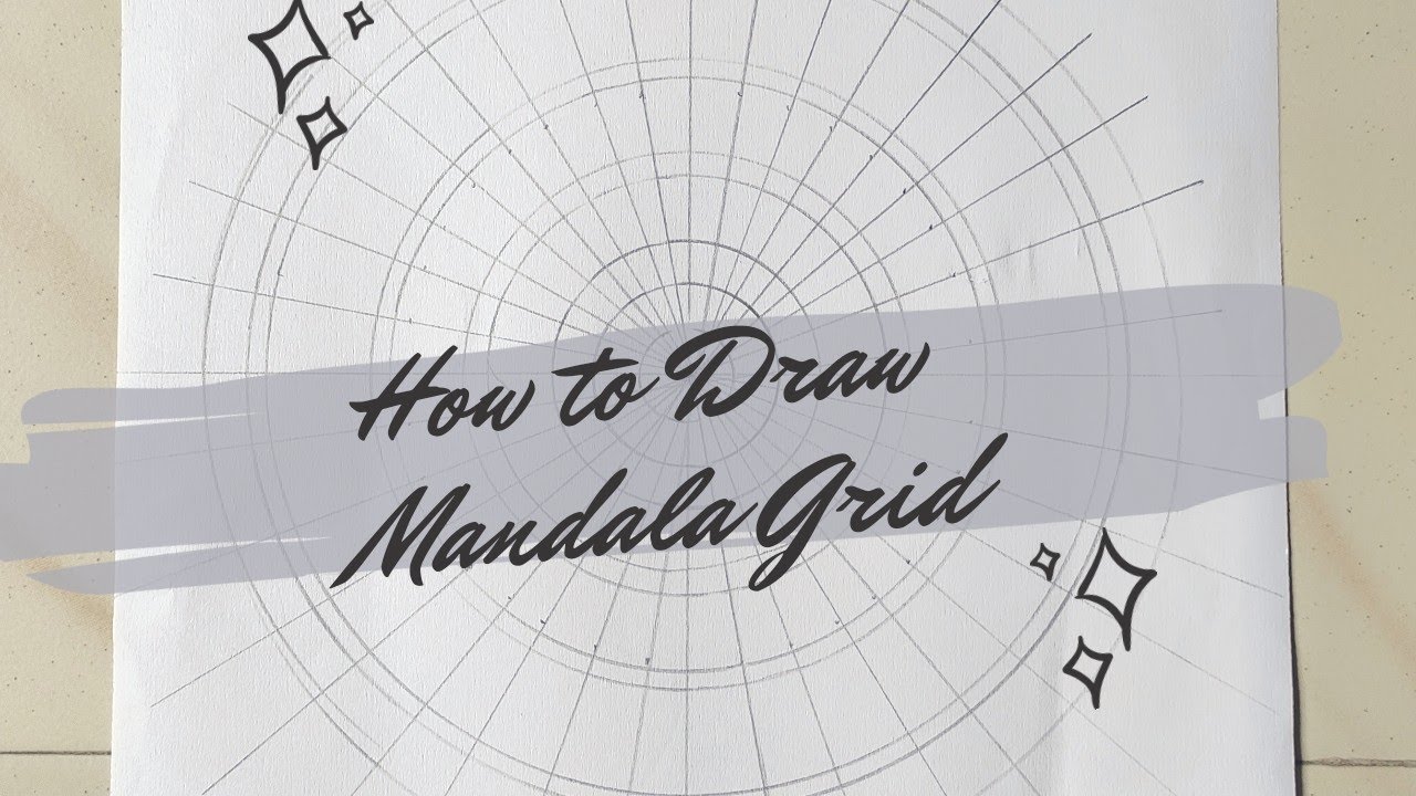 How To Draw Mandala Grid || Mandala Series - Part 2 - YouTube