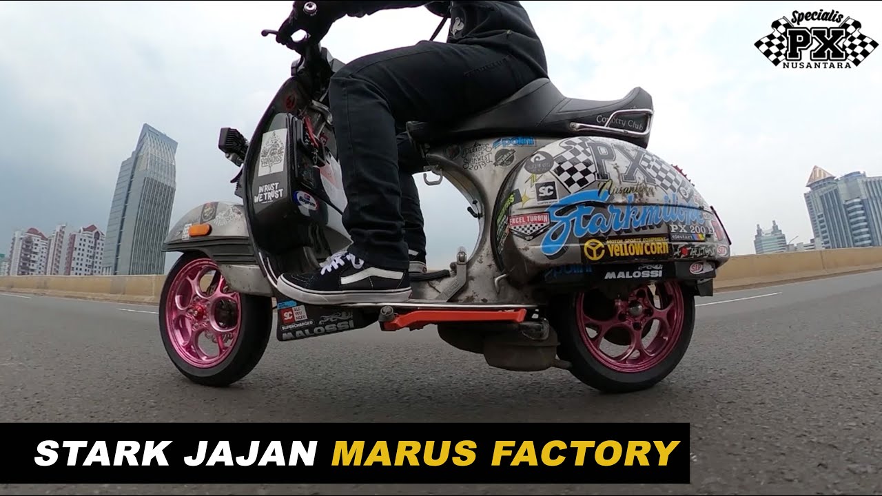 MARUS FACTORY UNTUK VESPA CLASSIC - YouTube